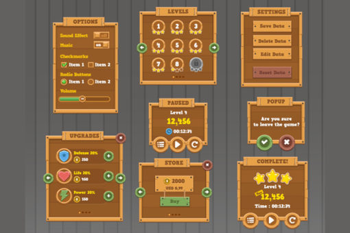 10 Best Free Game UI - UnLucky Studio