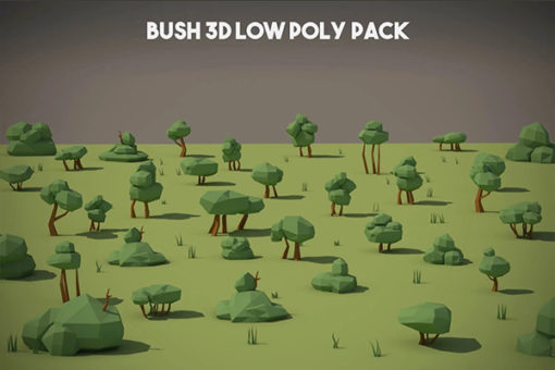 15 Nature Low Poly Packs for Games - UnLucky Studio