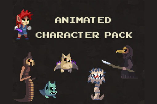 10 Sets of Free Characters for the Platformer Game - UnLucky Studio